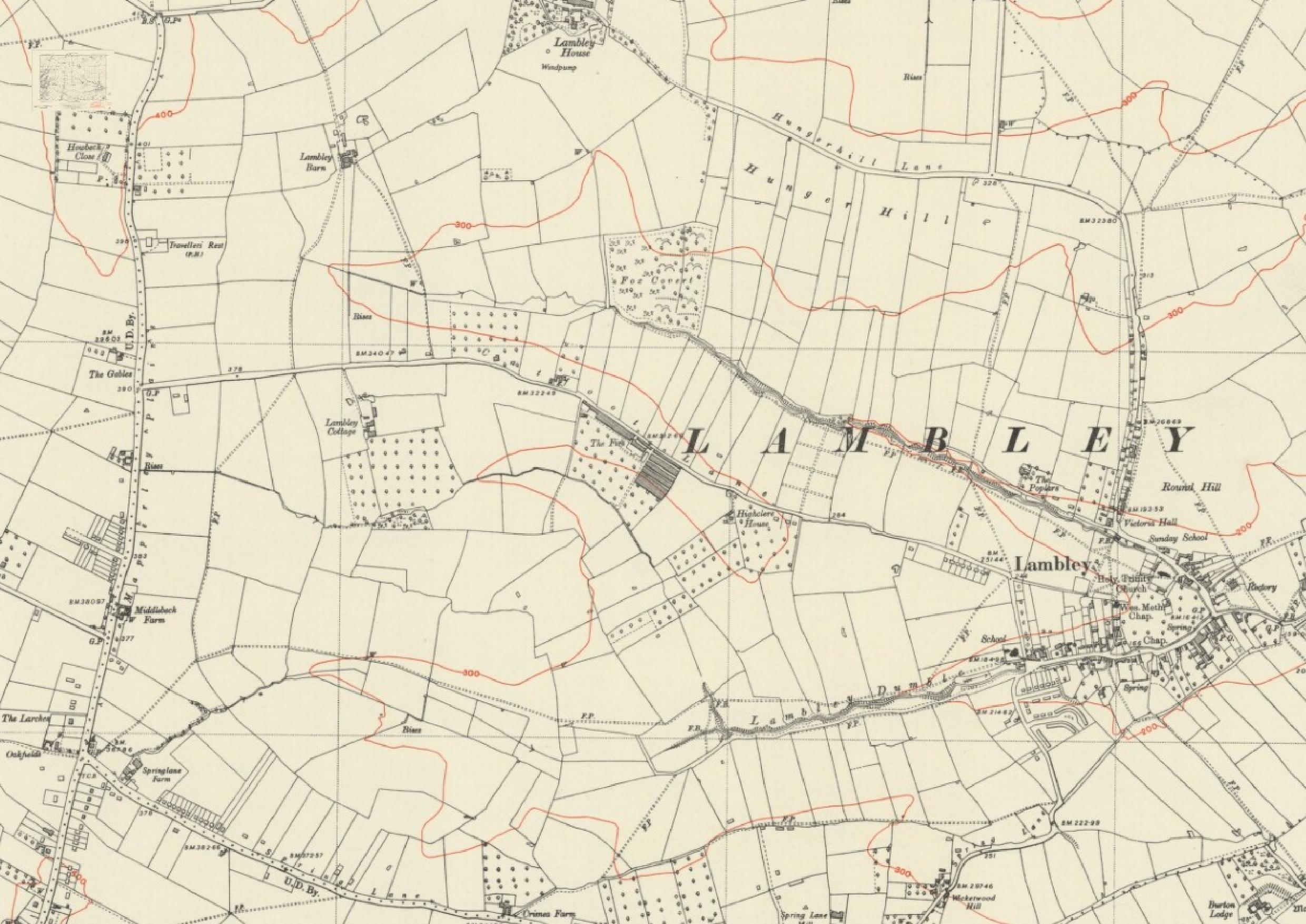 Lambley-Map-1950 - Mapperley People